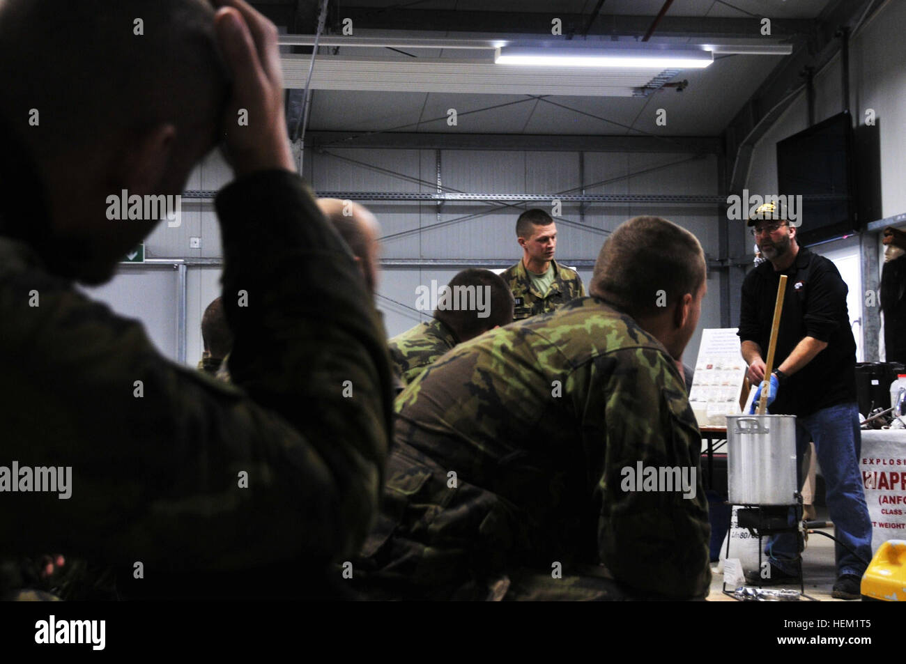 Improvised Explosive Device (IED) Awareness Instructor Bob Weir ...