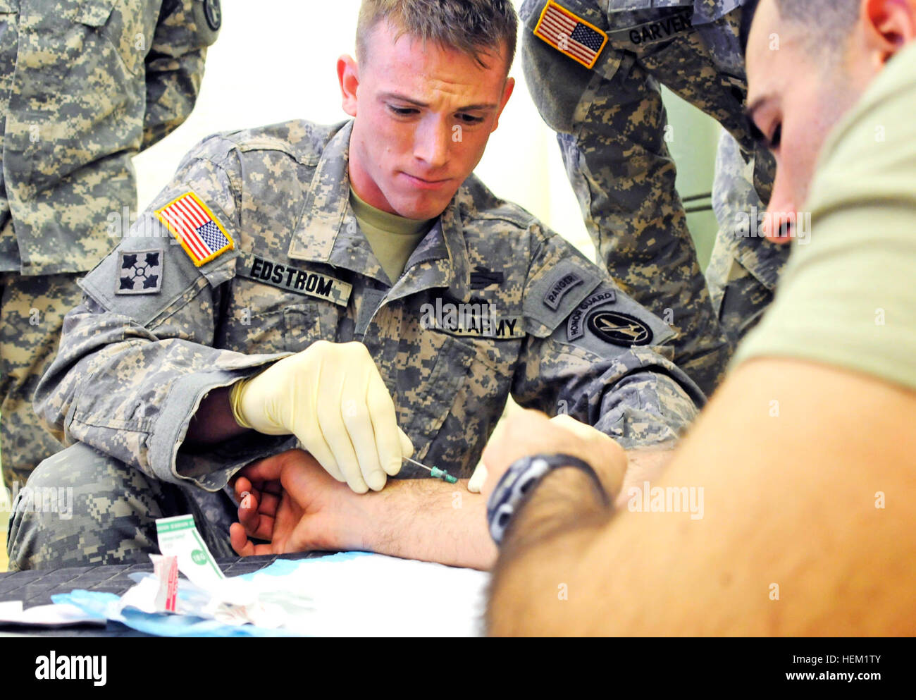 Capt. Erik Edstrom, executive officer, Honor Guard Company, 3rd U.S ...