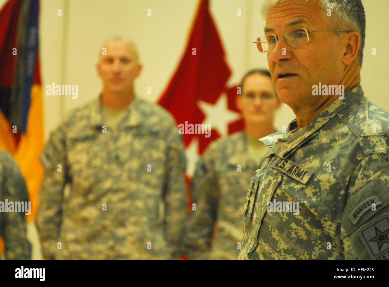 U.S. Army Chief of Staff, Gen. George W. Casey, Jr., made a visit to ...
