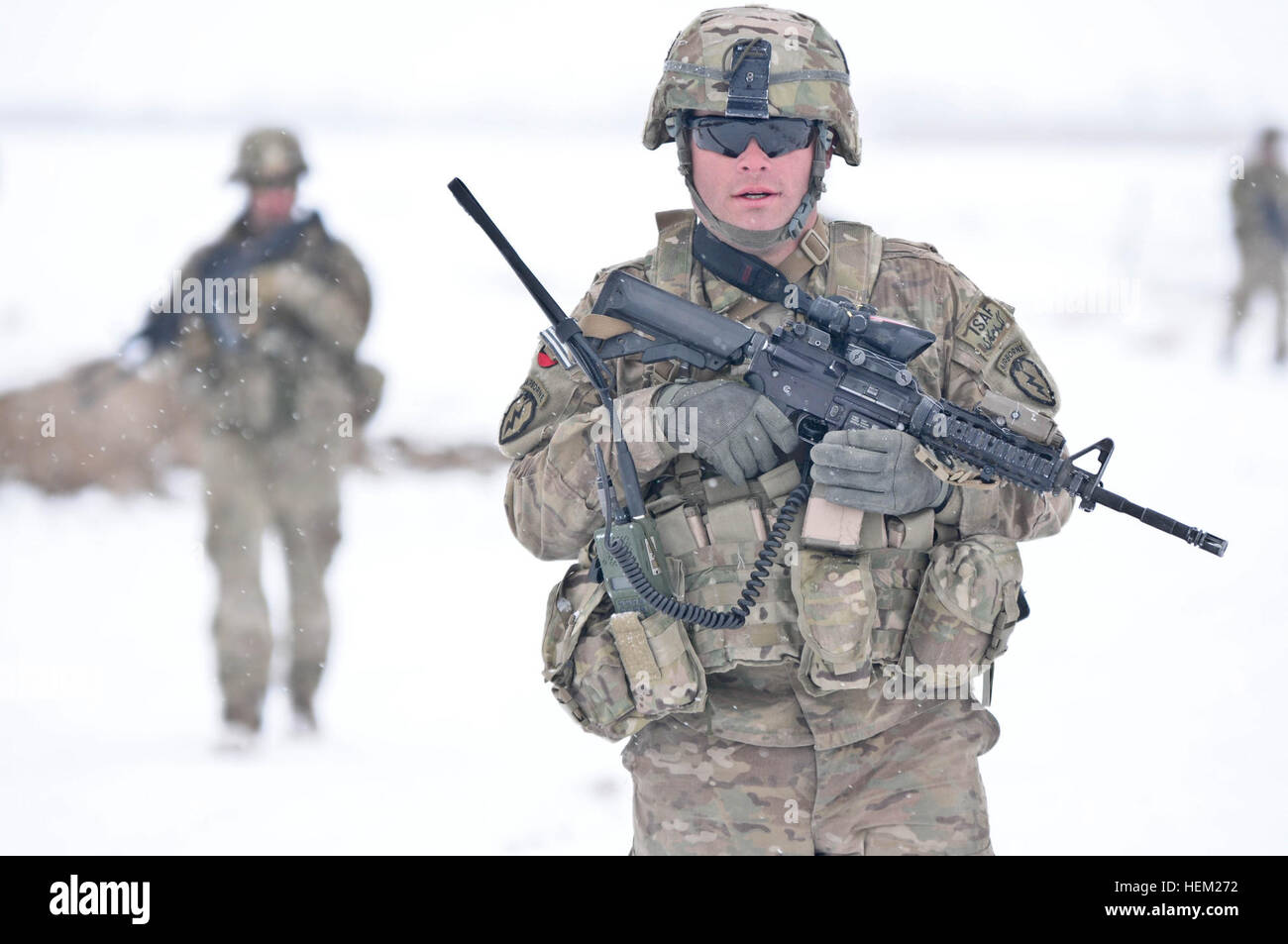 Spc. Robert Irwin, an infantryman of 2nd Platoon Dog Company, Task ...