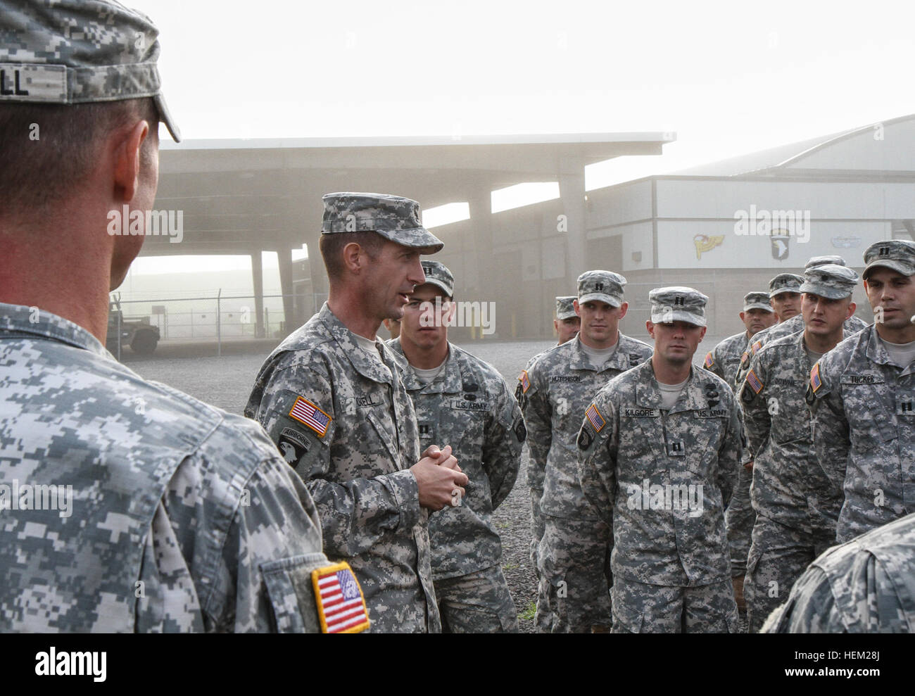 U.S. Army Col. J.B. Vowell, the commander of the 3rd Brigade Combat ...