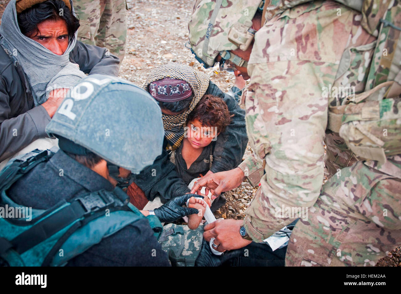 KHOWST PROVINCE, Afghanistan — U.S. Army Sgt. Courtney Sanders, a ...