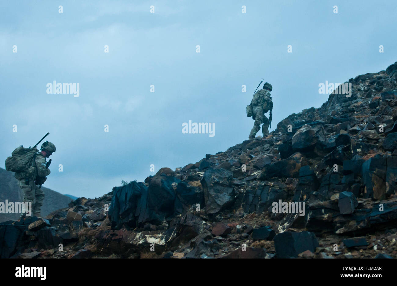 U.S. Army Sgt. Casey Felton, a native of Lewiston, Idaho, and Staff Sgt ...