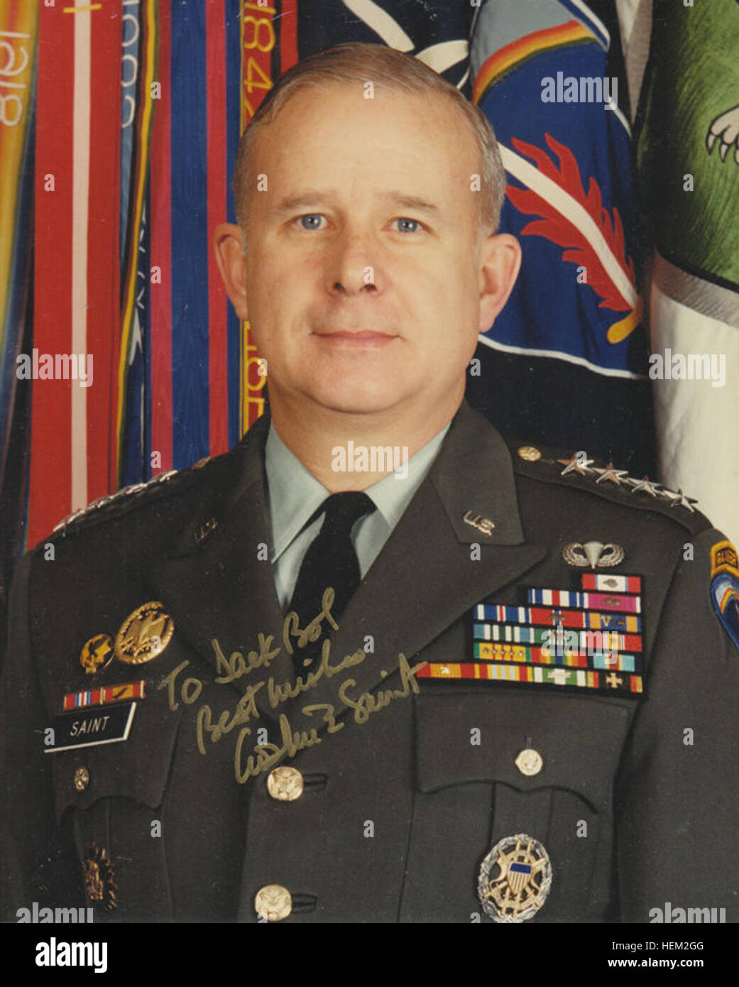 General Crosbie E Saint Stock Photo - Alamy