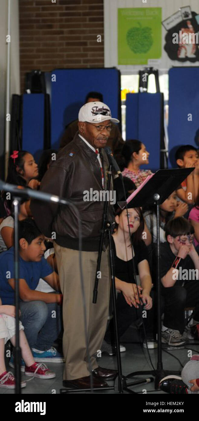George Hickman of the Tuskegee Airmen, shares words of wisdom following ...