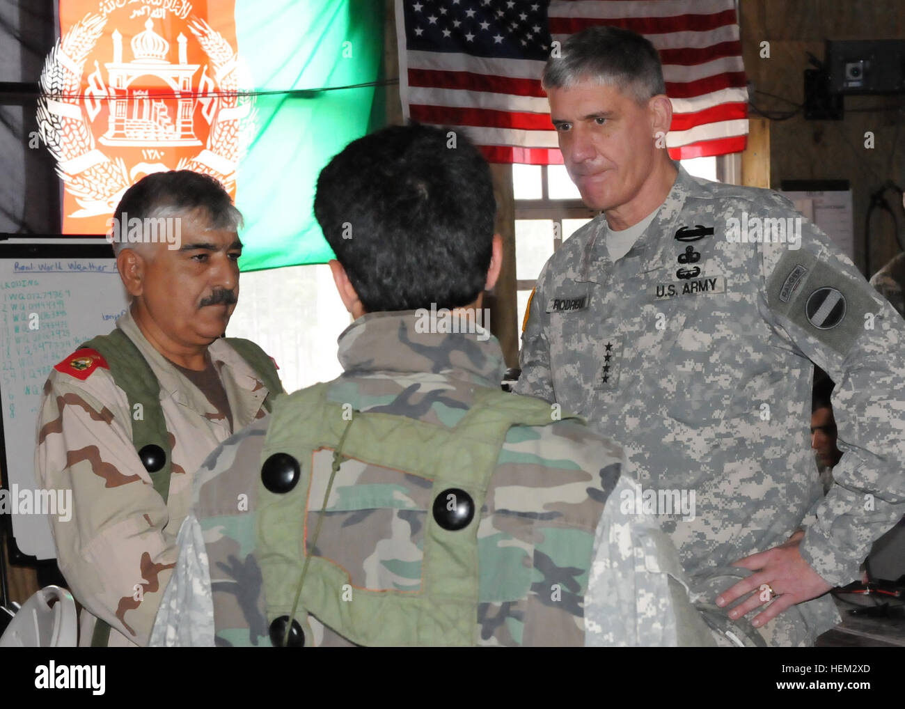 U s army gen david rodriguez hi-res stock photography and images - Alamy