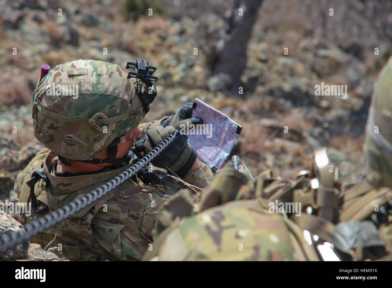 U.S. Army Capt. Matt Webb, of 2nd Battalion, 35th Infantry Regiment ...