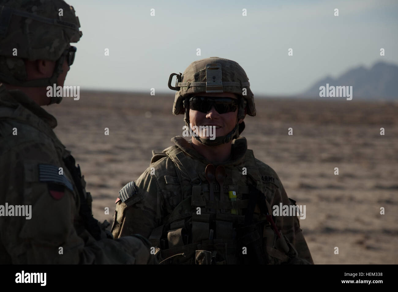 Spec. Glover, 570th Sapper Company, 14th Engineer Battalion, 555th ...
