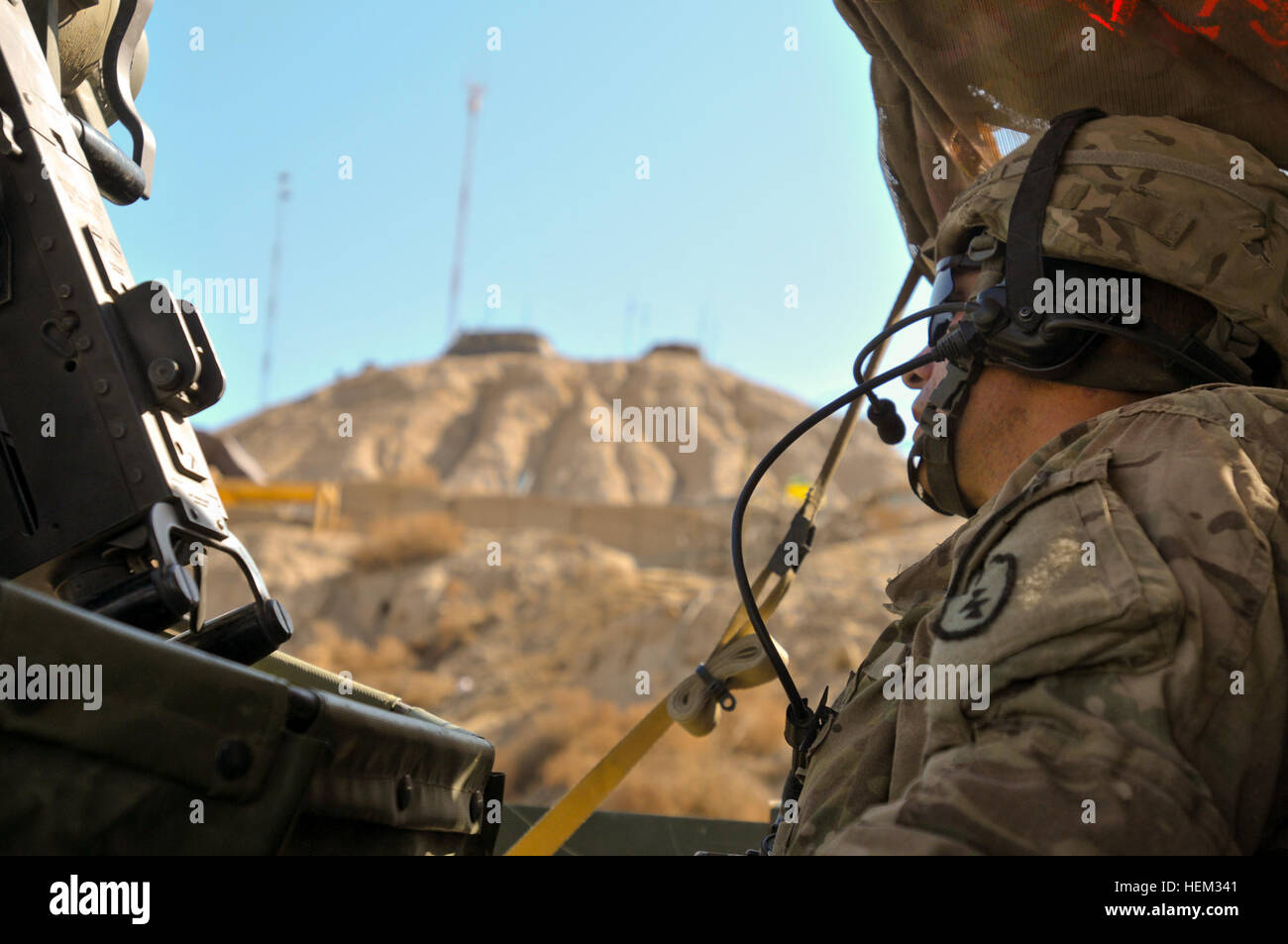 U.S. Army Spc. Jason Bradley from Minneapolis, Minn., assigned to the ...