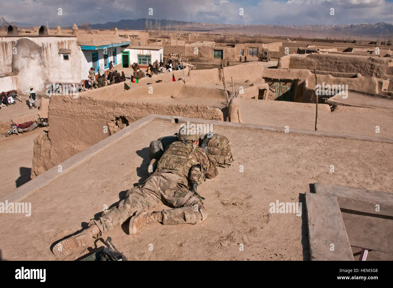 PAKTIKA PROVINCE, Afghanistan -- A U.S. Army Soldier with 1st Platoon ...