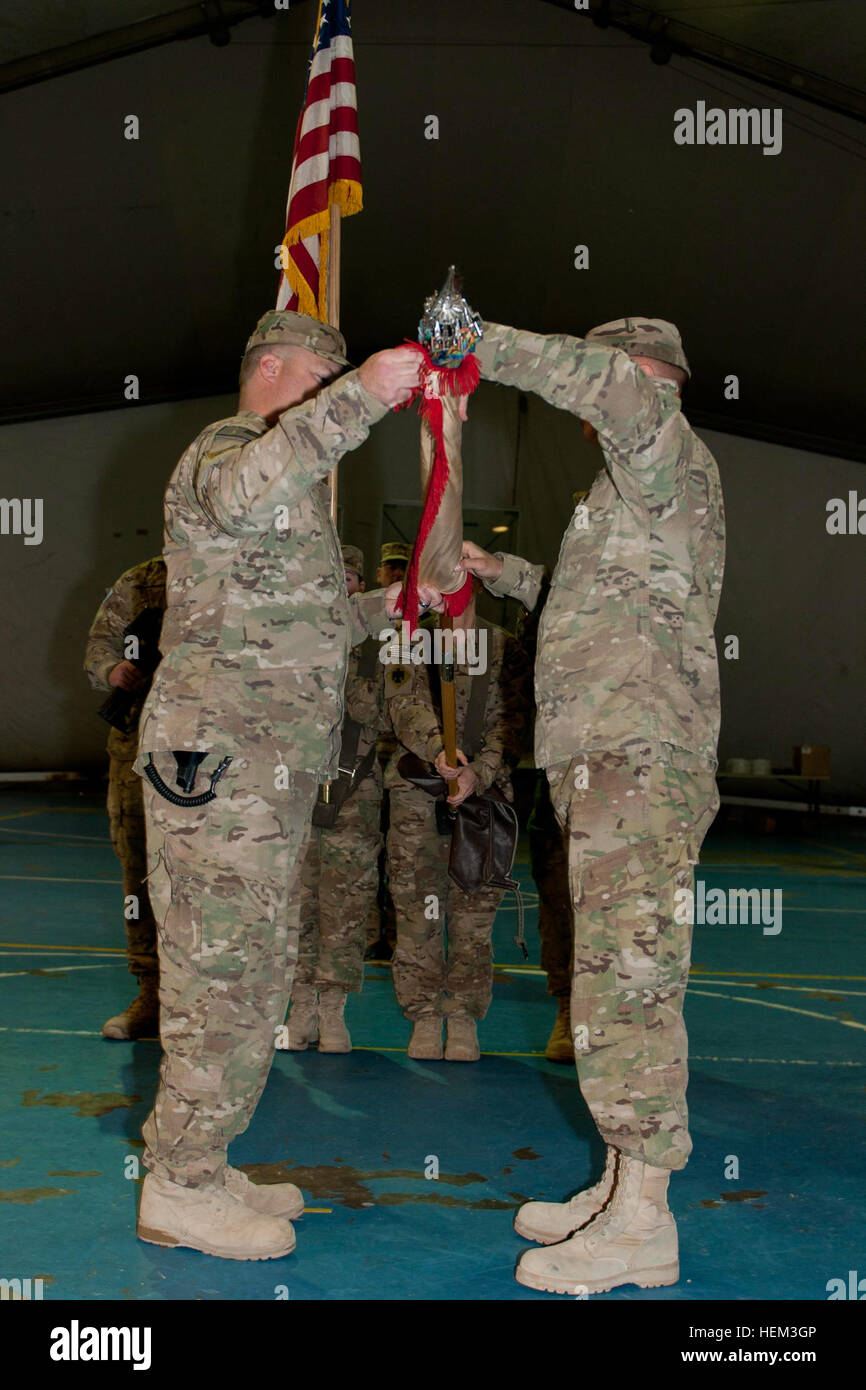 Lt. Col. Douglas Gragert, commander, and Command Sgt. Maj. Clinton ...