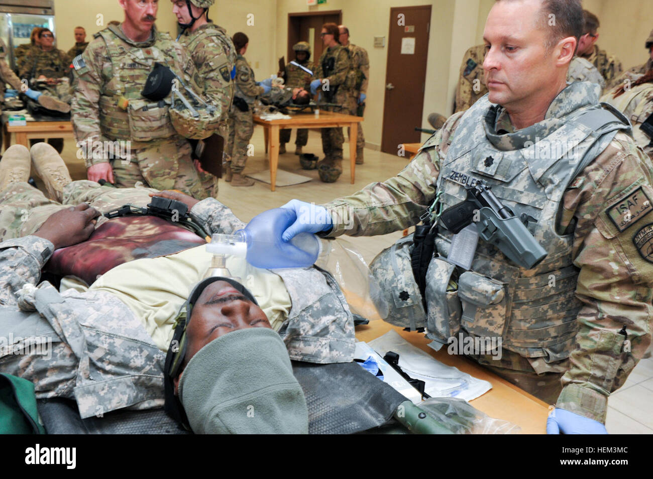 U.S. Forces-Afghanistan MASCAL Teams, along with the Medical Training ...