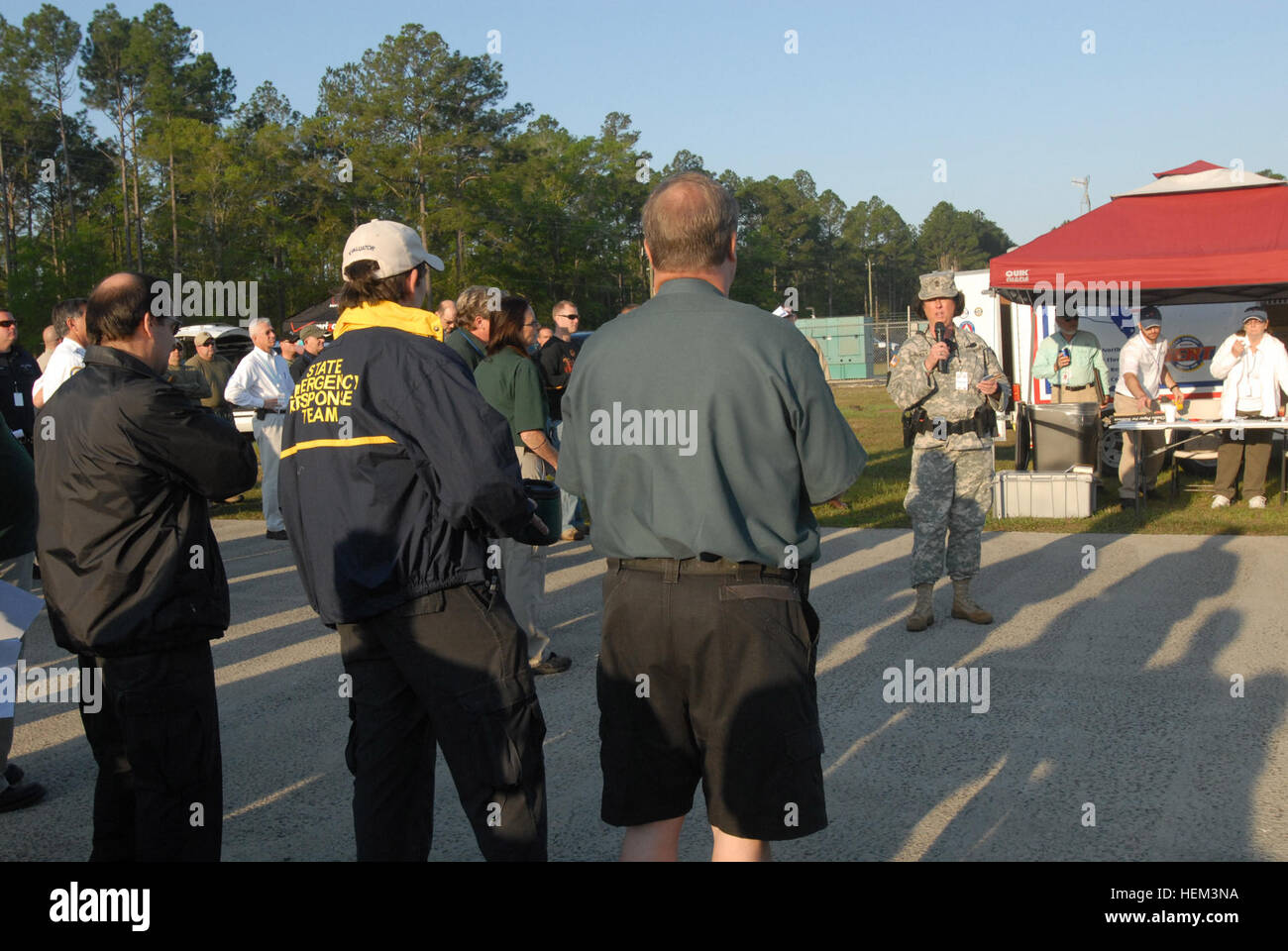 Sgt. Maj. Sally Bailey, Camp Blanding Joint Training Center's Chief of ...
