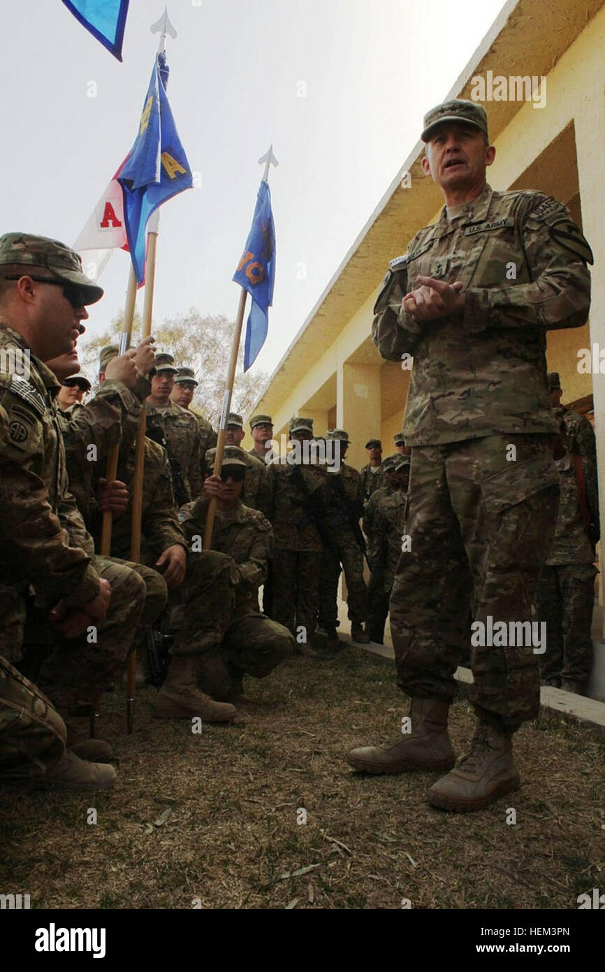 U.S. Army Maj. Gen. Daniel Allyn, Regional Command East, Combined Joint ...