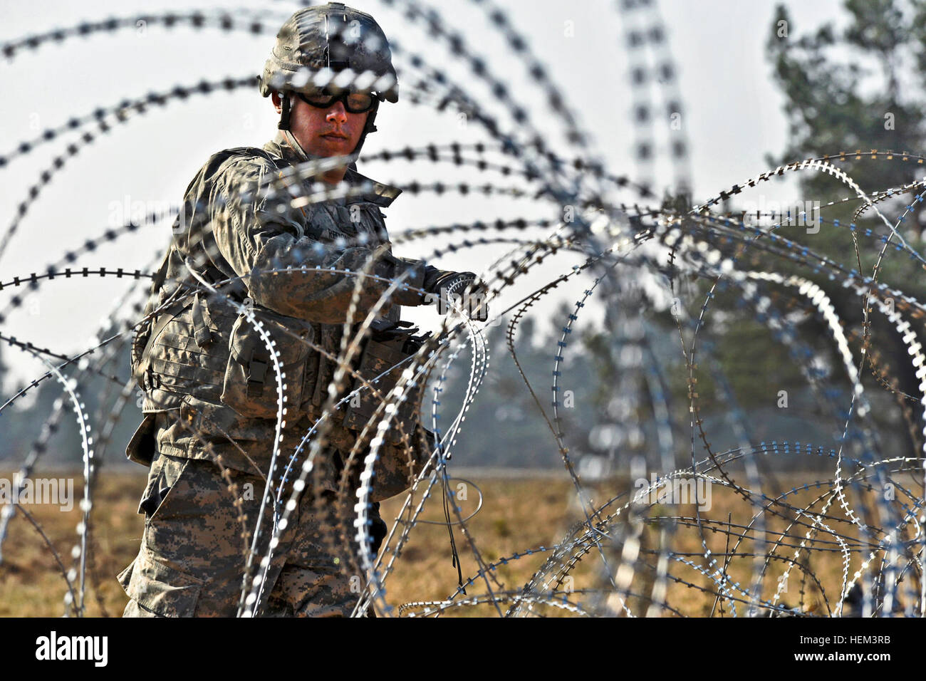 U.S. Army Pvt. Vincent Redondo, I Company, 3rd Squadron, 2nd Cavalry ...