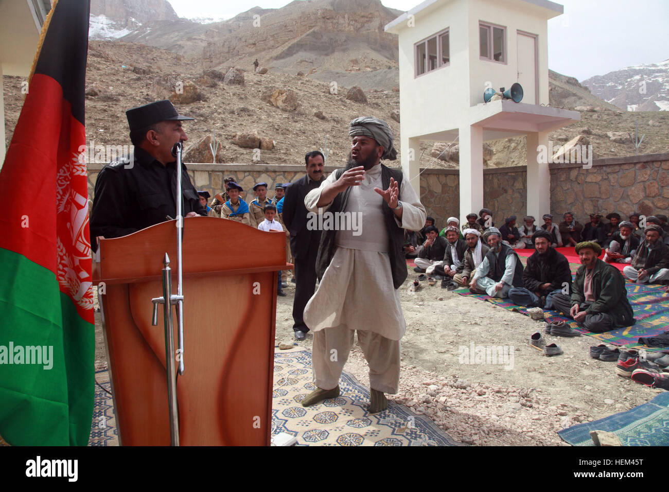 Brig. Gen. Ali Shah Ahmadzai, Ministry of the Interior, 303rd Zone ...