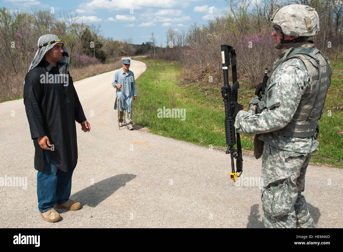 Route clearance operations hi-res stock photography and images - Alamy
