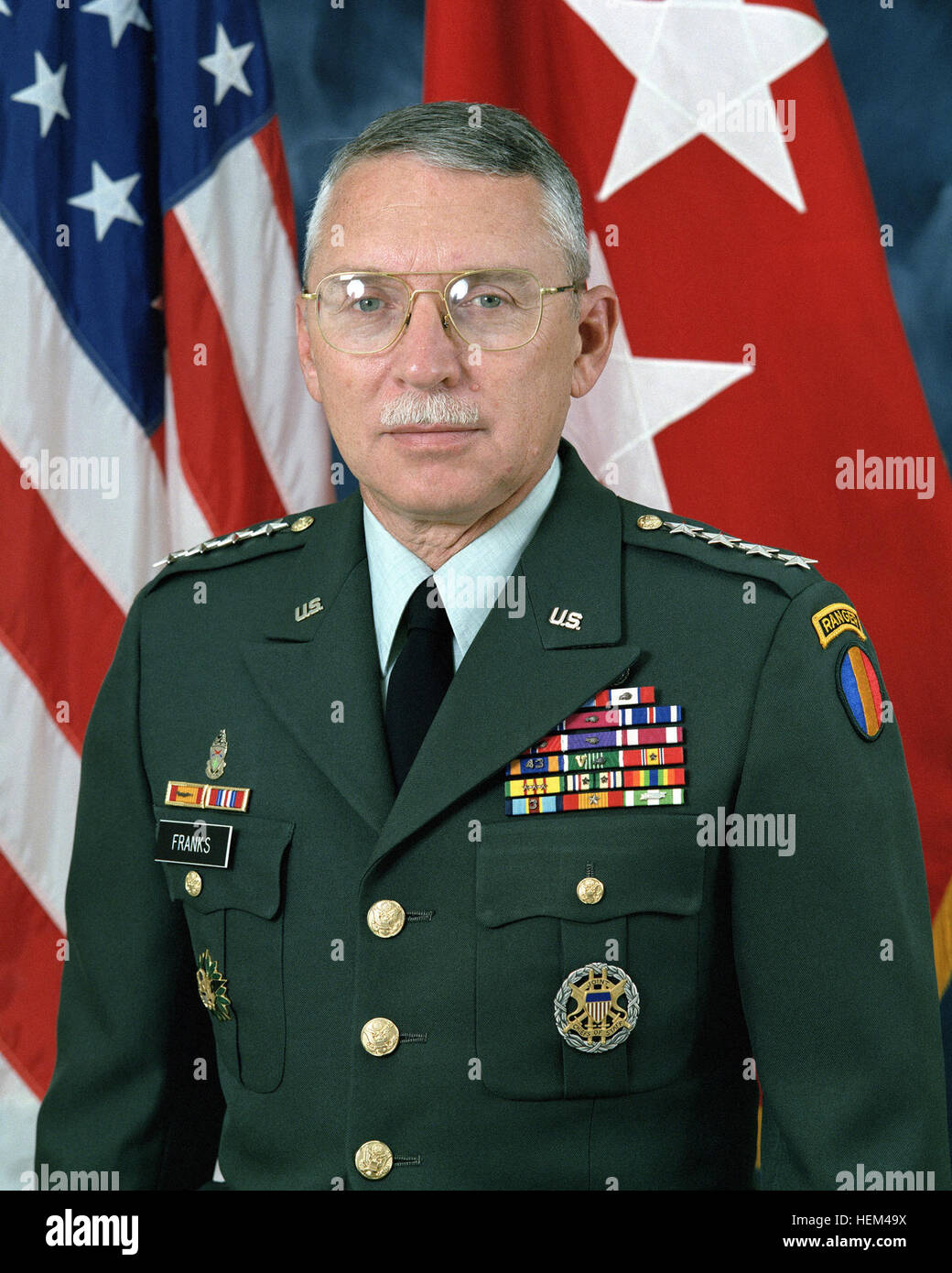 General Frederick M. Franks Jr., USA (uncovered) Frederick m franks ...