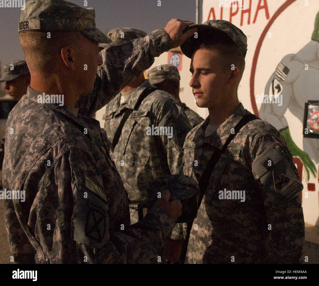 Sfc. Steven Rider, a native of Lowville, N.Y., and the brigade battle ...