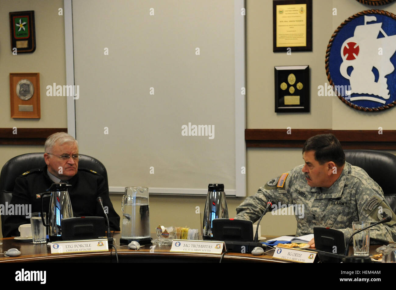 Maj general simeon g trombitas hi-res stock photography and images - Alamy