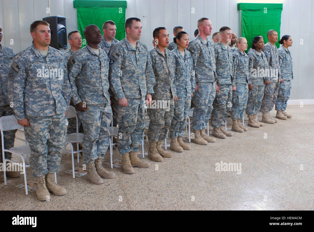 Soldiers assigned to the 64th Brigade Support Battalion, 3rd Brigade ...