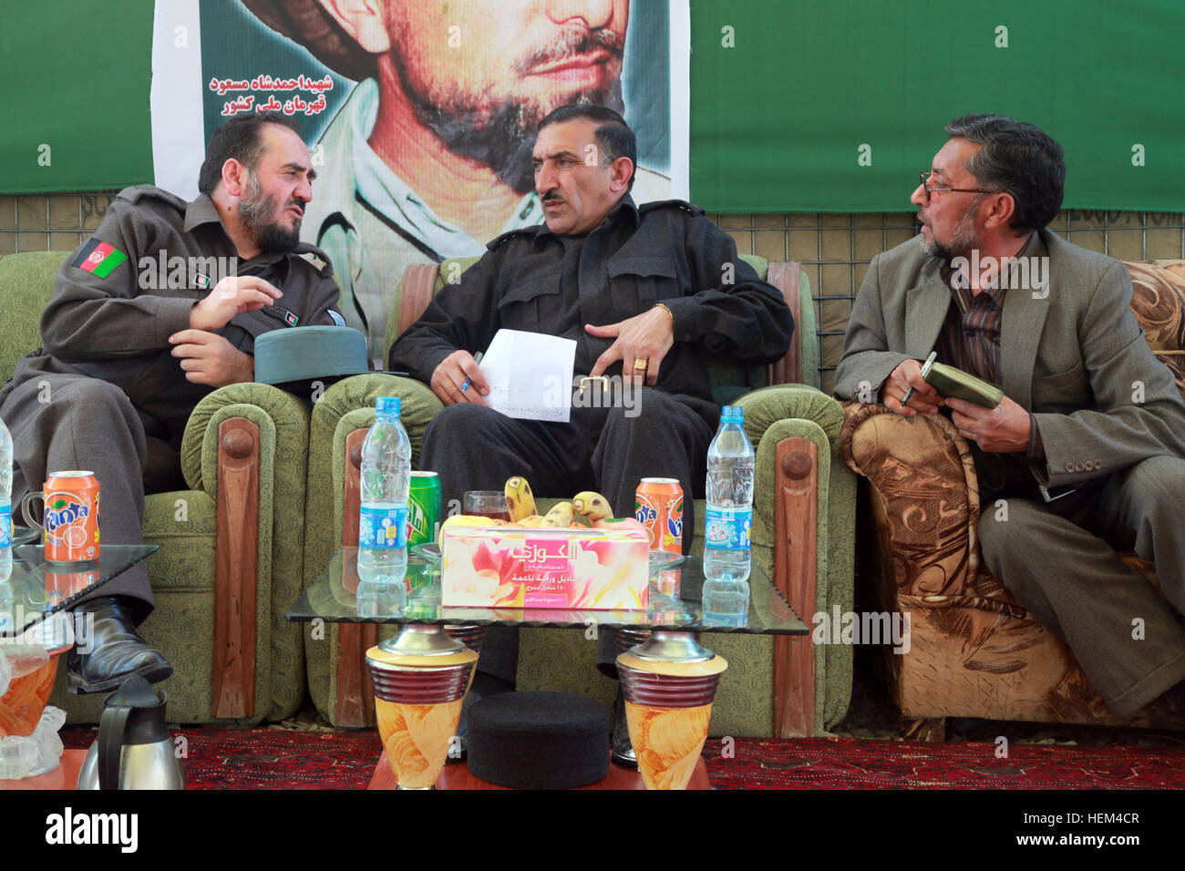 Brig. Gen. Ali Shah Ahmadzai, Afghan Ministry of the Interior's Afghan ...