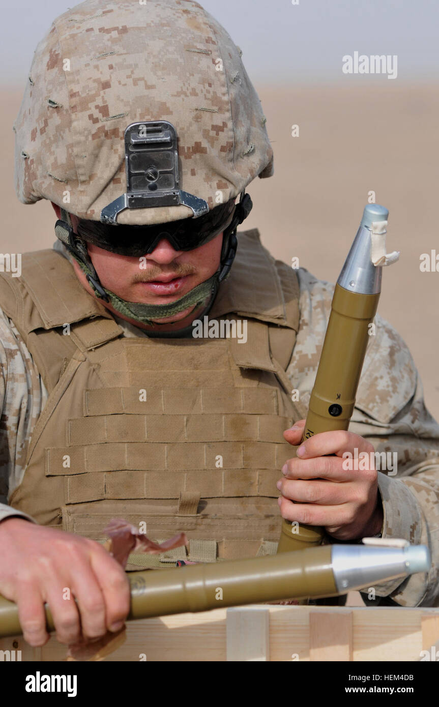 Marine Corps Sgt. Daniel Strouth a Joint Sustainment Academy Southwest ...