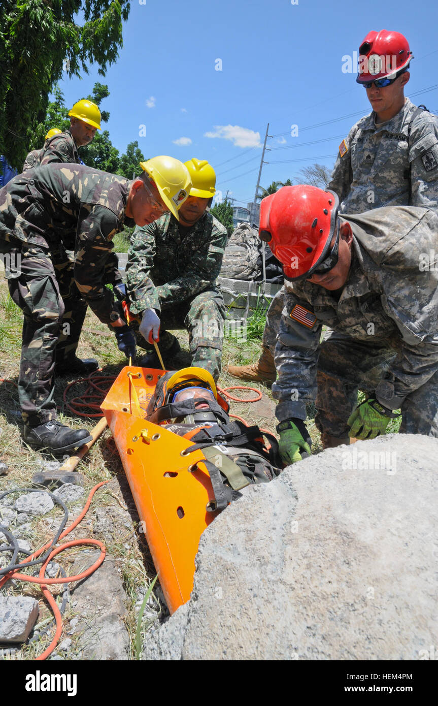 Members of the Philippine Army, Air Force and Navy National Capital ...