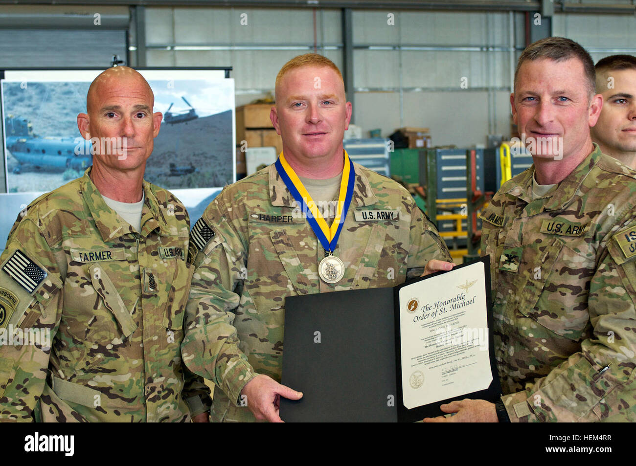 Master Sgt. Lannie Harper of Cameron, N.C., poses with 82nd Combat ...