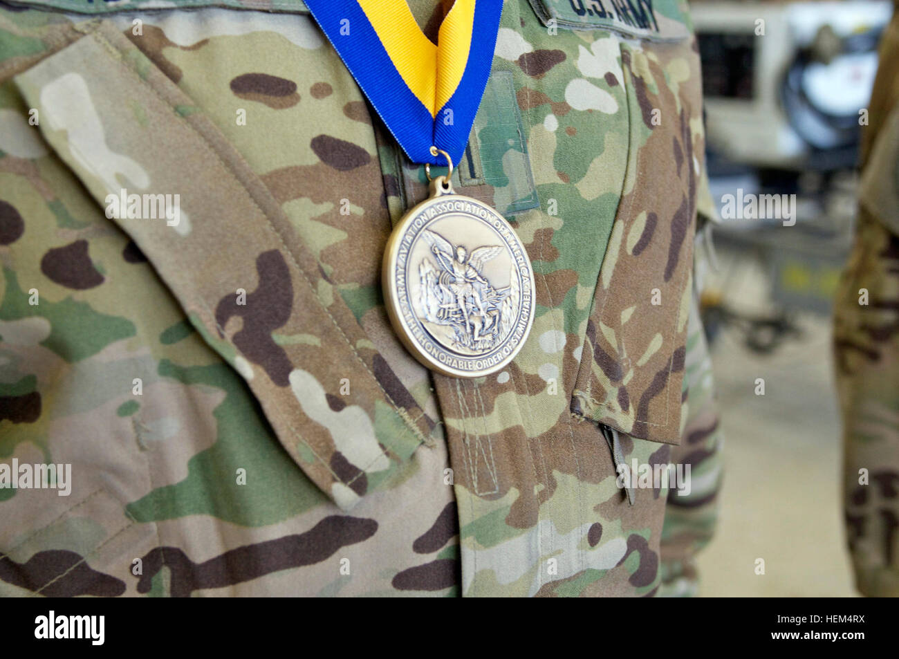 This is the Order of Saint Michael bronze medal. The order of Saint ...