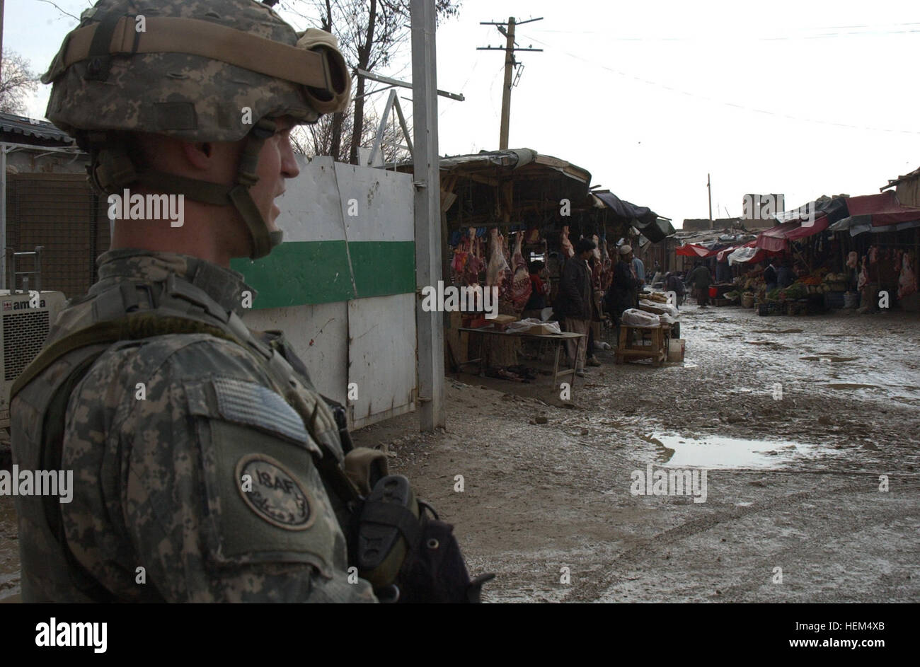 1LT Brian Thompson of the 497th Movement Control Team (MCT) checks in ...
