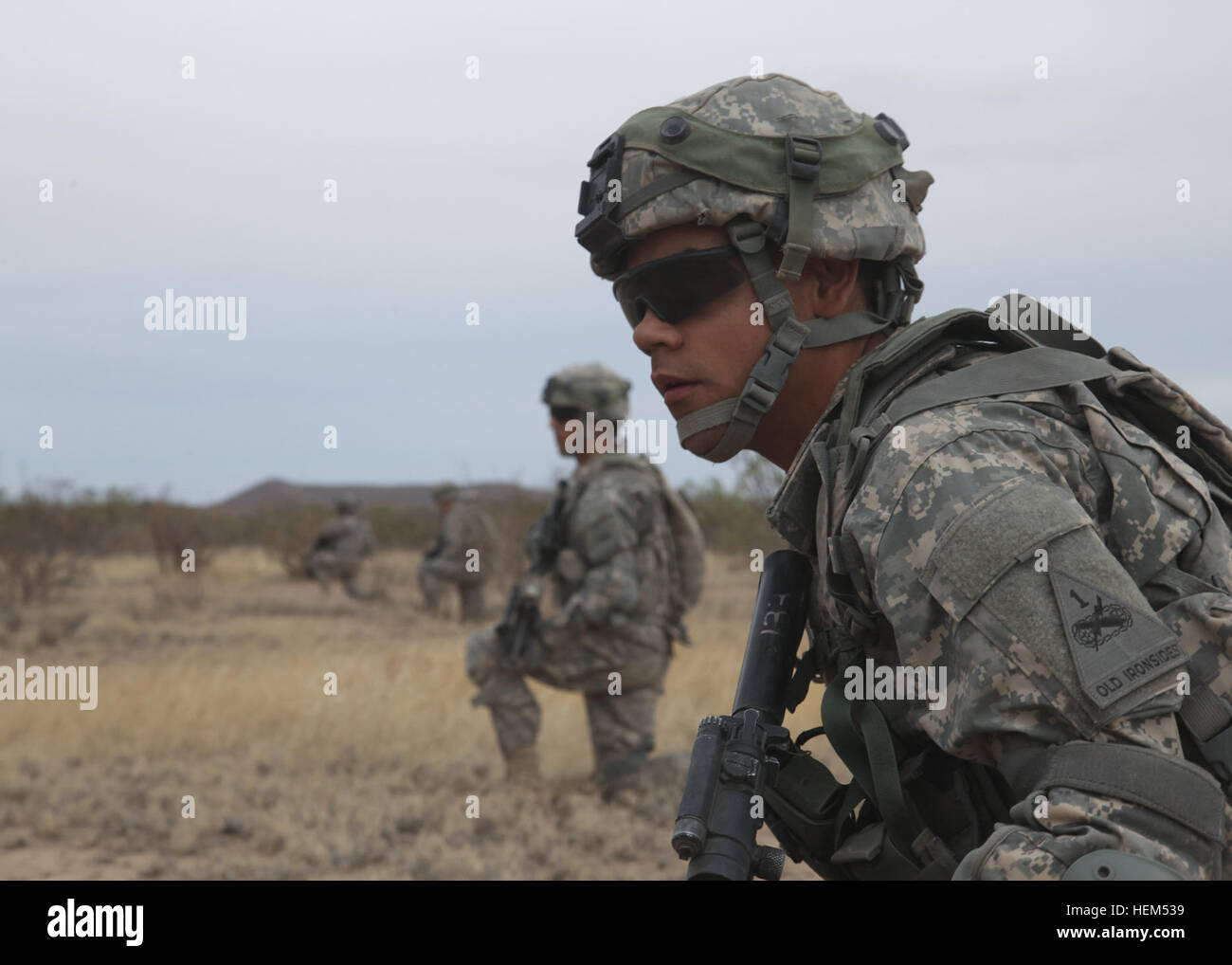 U.S. Army Pfc. Jose Lugo, assigned to Alpha Company, 3rd Battalion ...