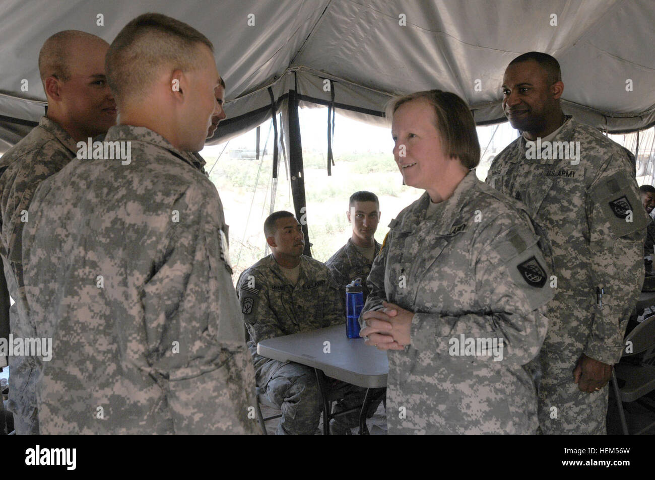 Maj. Gen. Jennifer L. Napper, commanding general, United States Army ...