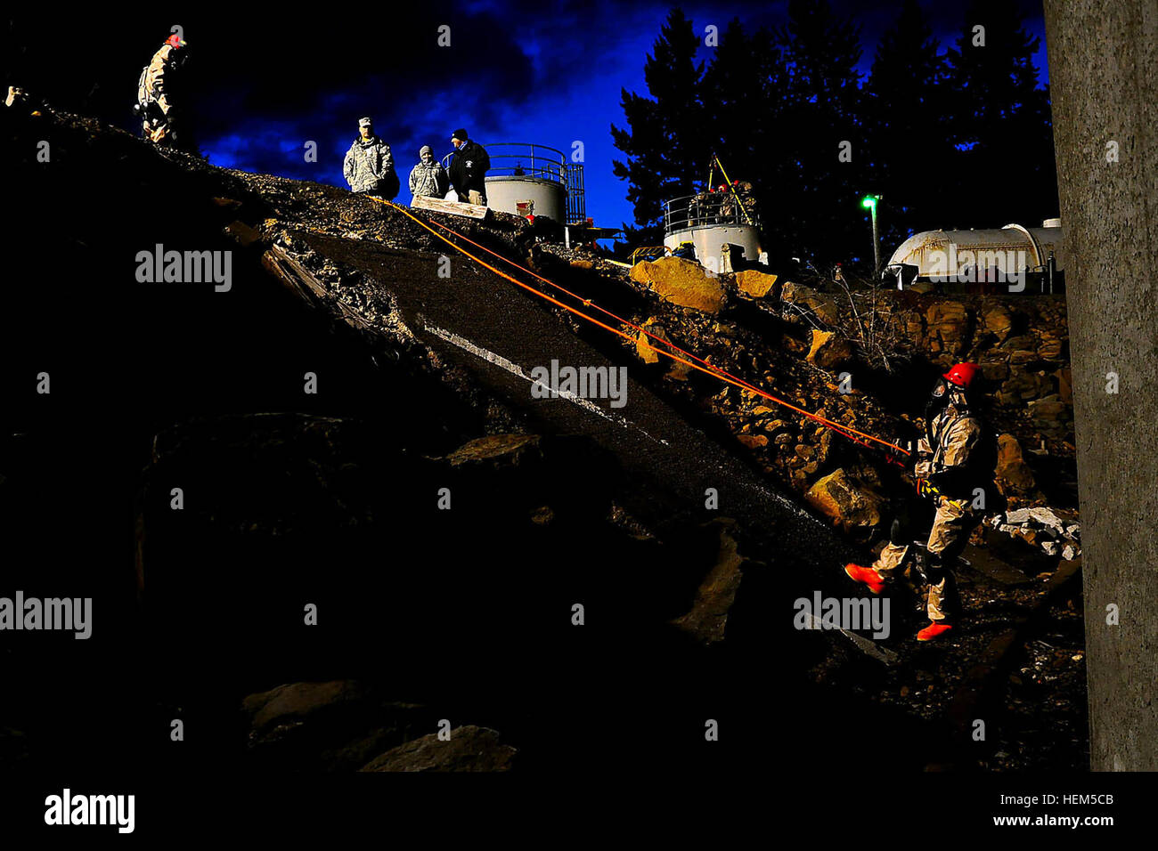 Members of the Search and Extraction Team from the Puerto Rico National ...