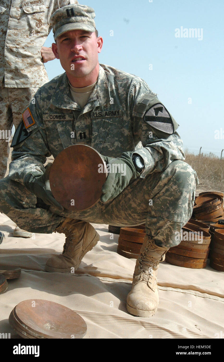 Capt. Clayton Combs, commander, Company C, 3rd Brigade Combat Team, 1st ...