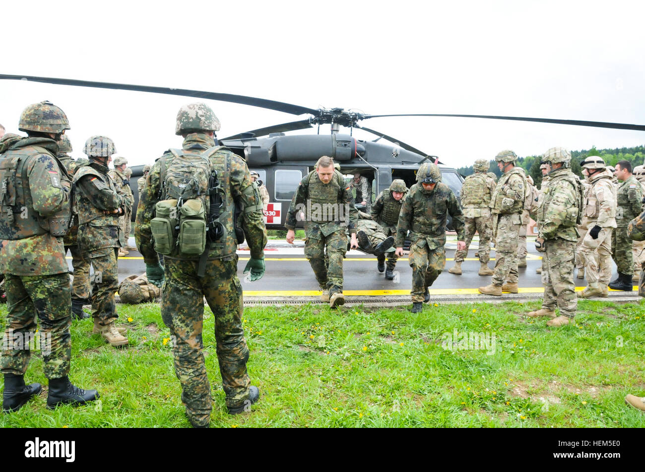 German army soldiers from Operational Mentor Liaison Team (OMLT) 504 ...