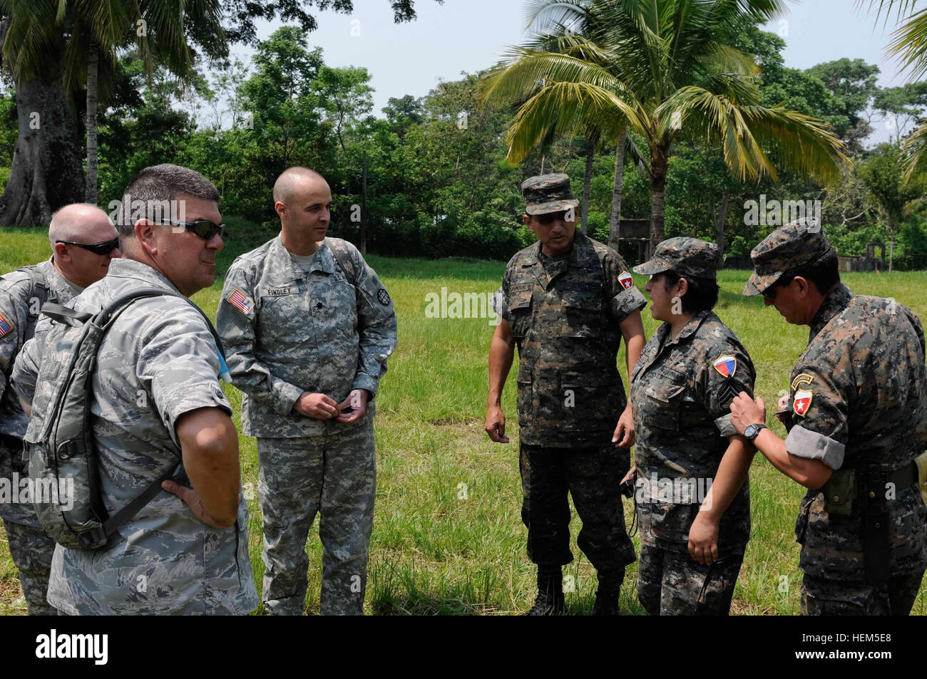 Through the use of an interpreter, Guatemalan Col. Edgar Dario Sandoval ...