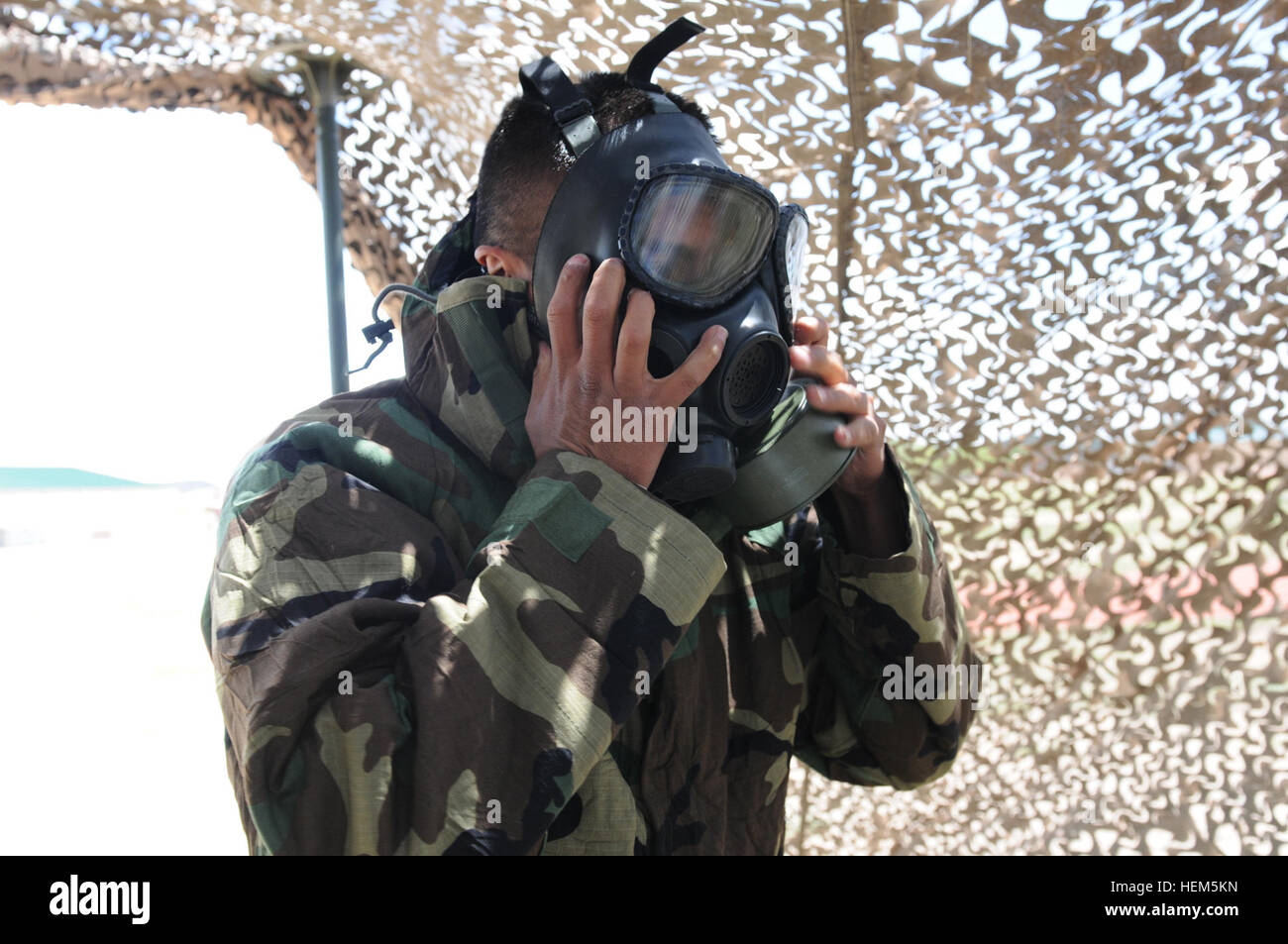 ‘Gas, Gas, Gas.’FORT CARSON, Colo. – Specialist Bernard Begay, military ...