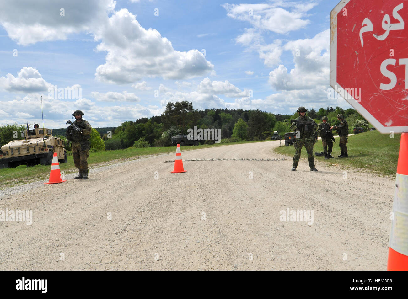 U s soldiers train with german hi-res stock photography and images - Alamy