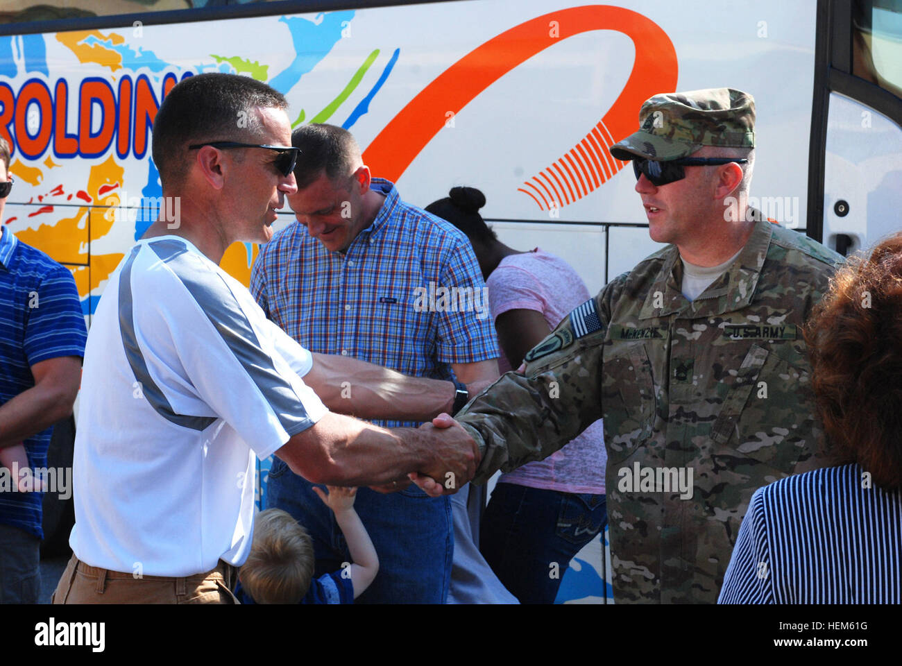 The commander of the 173rd airborne brigade combat team hi-res stock ...