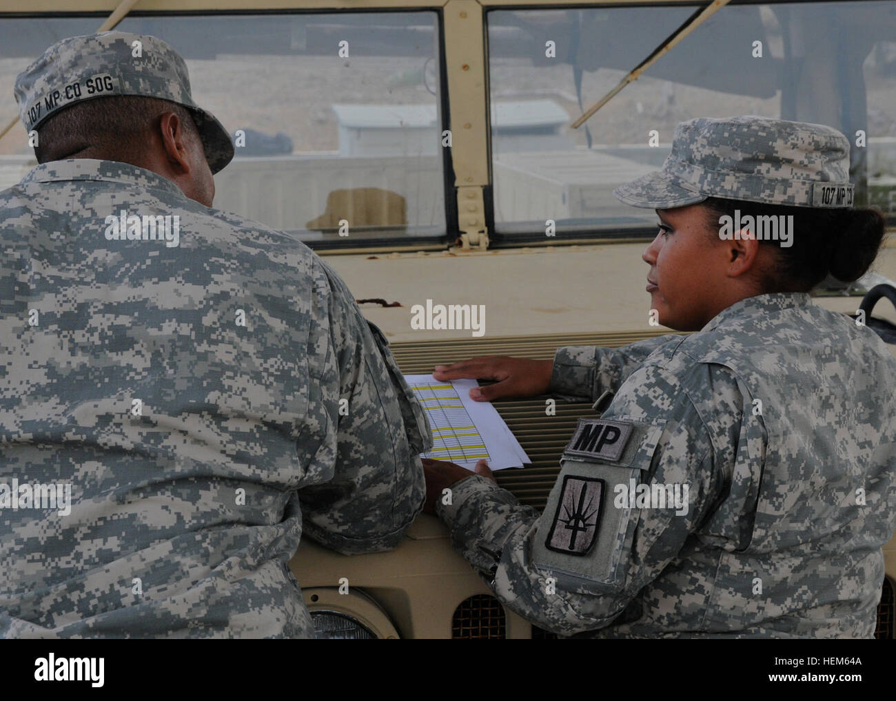 107th military police company hi-res stock photography and images - Alamy