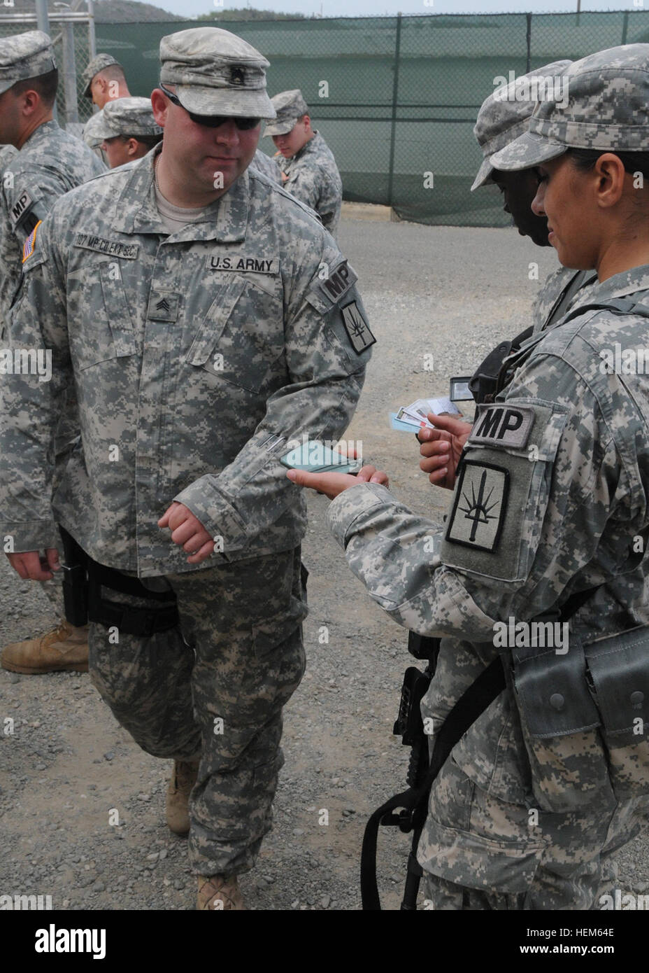 107th military police company hi-res stock photography and images - Alamy