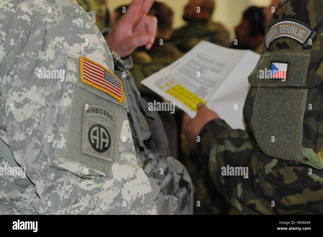 U.S. Army Capt. Eric Stangle, Alder observer controller team, Joint ...