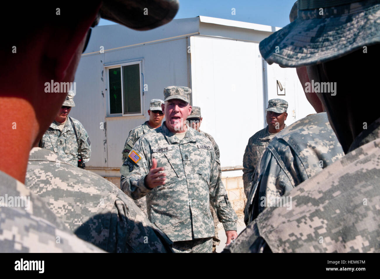 Command sgt maj frank grippe hi-res stock photography and images - Alamy