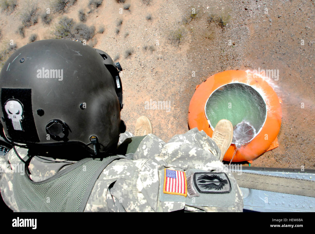 Sgt. Tommy Morales, a flight crew chief with Alpha Company, 2nd ...
