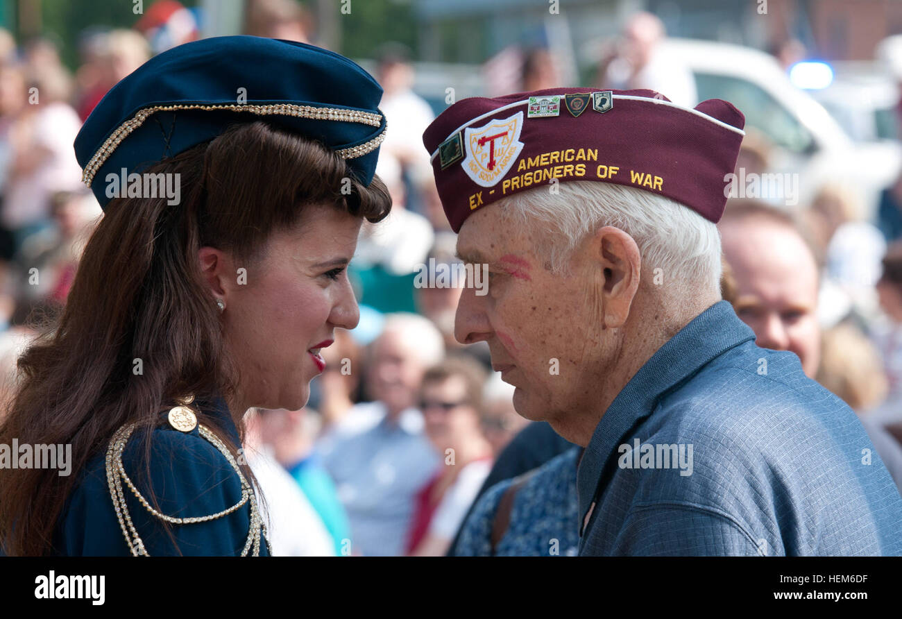 During the Mercer Memorial 500 celebration in Mercer, Pennsylvania ...