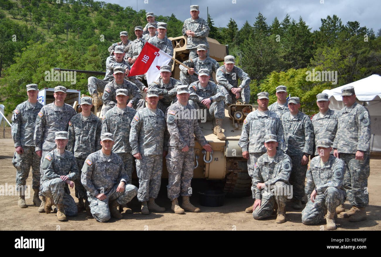 Oregon army national guard 3rd battalion hi-res stock photography and ...