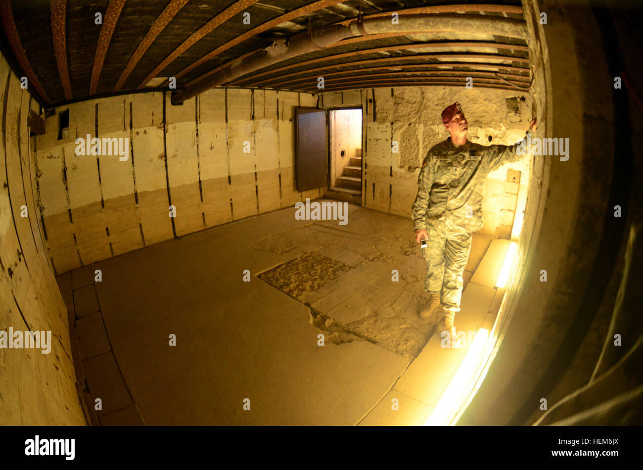 A U.S. Army paratrooper, United States Army Civil Affairs ...