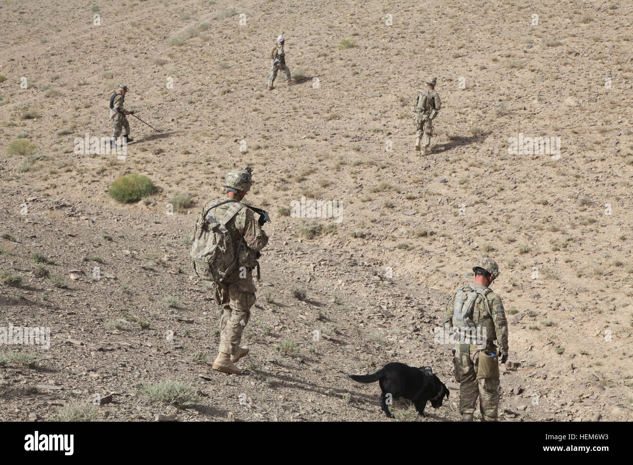 U.S. Soldiers of C Company, 1st Battalion, 1-17 Infantry, Task Force ...