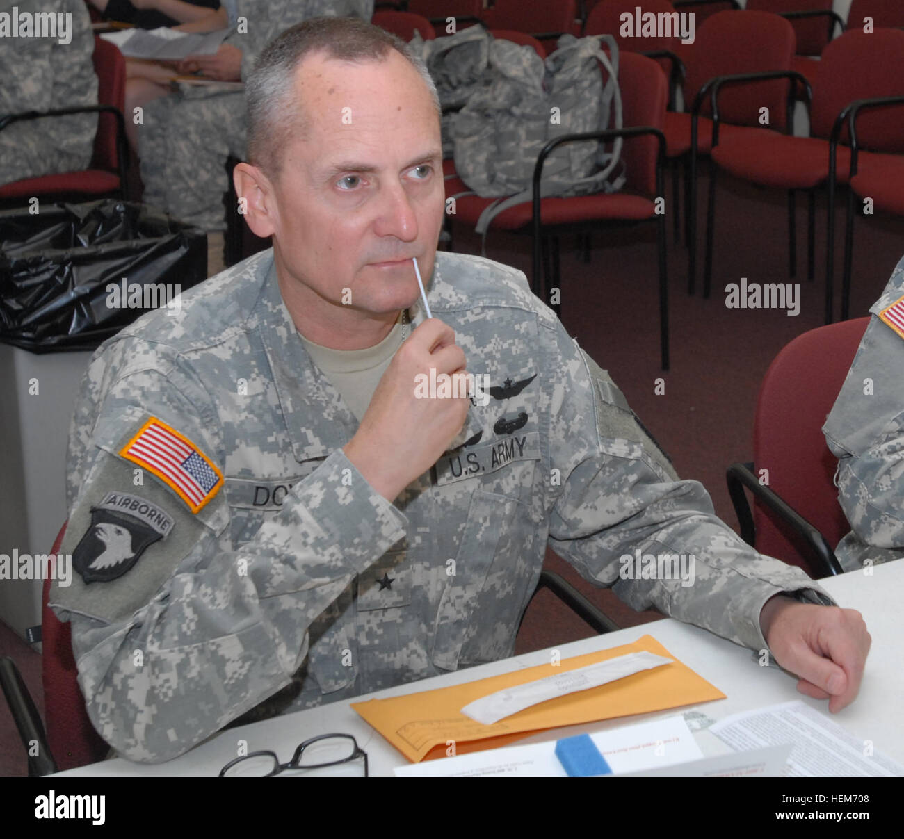 Brig. Gen. Dennis Doyle, commanding officer of William Beaumont Army ...